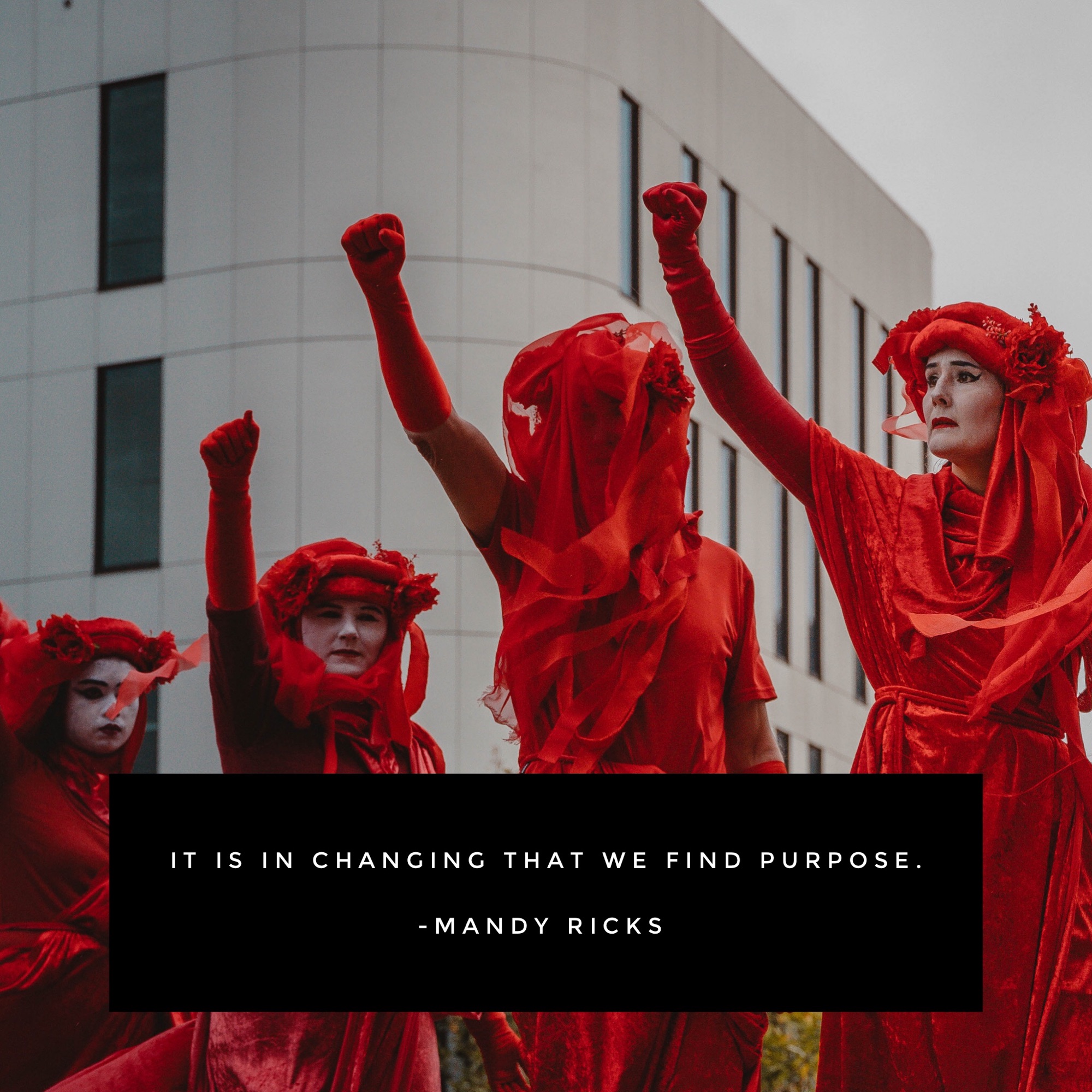 Change and purpose – Mandy Ricks